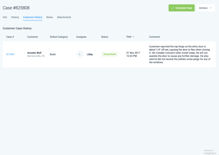 Warranty Claim Software | Claims Management | InsightPro
